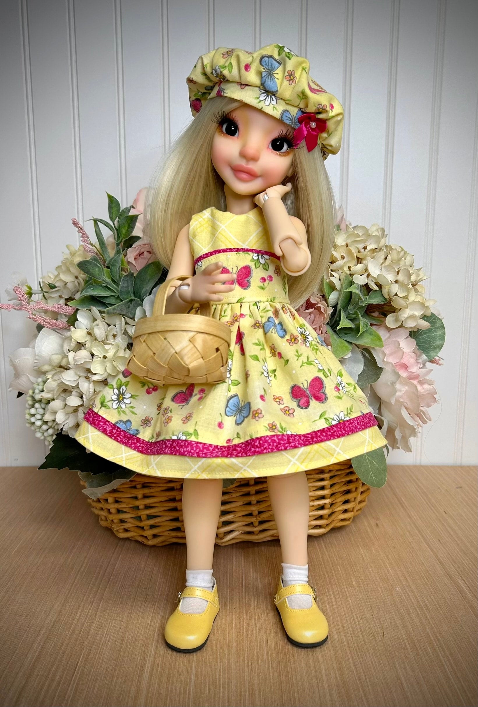 Ava Full Set in Almond Milk Resin | Anderson Art Dolls