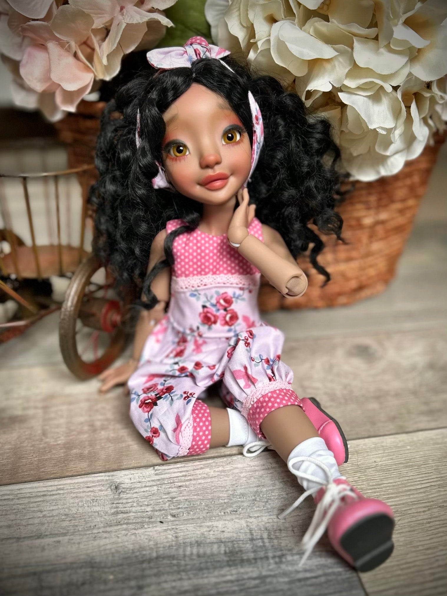 Ava Full Set in Mocha Resin | Anderson Art Dolls
