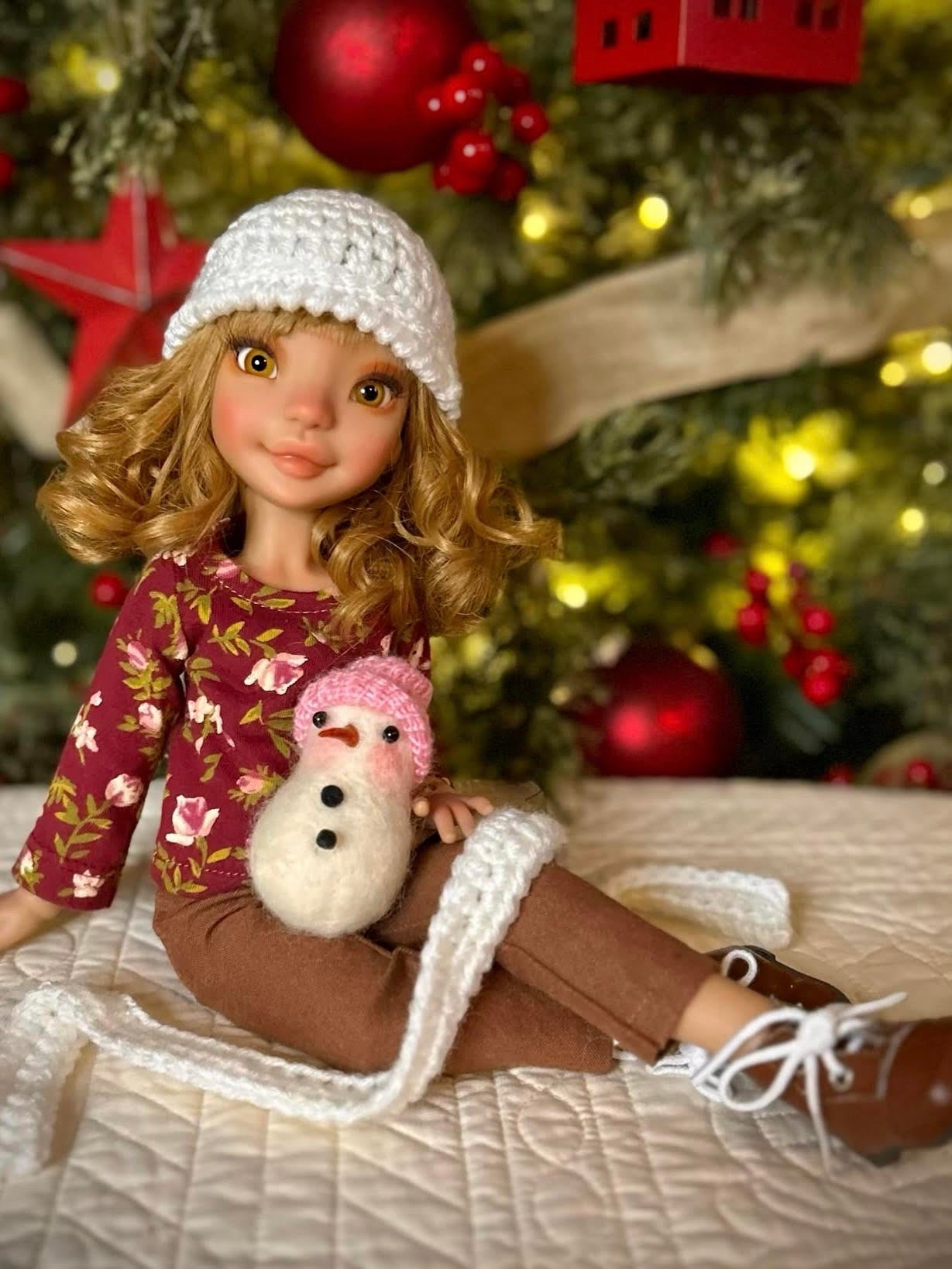 Ava Full Set in Cocoa Resin | Anderson Art Dolls