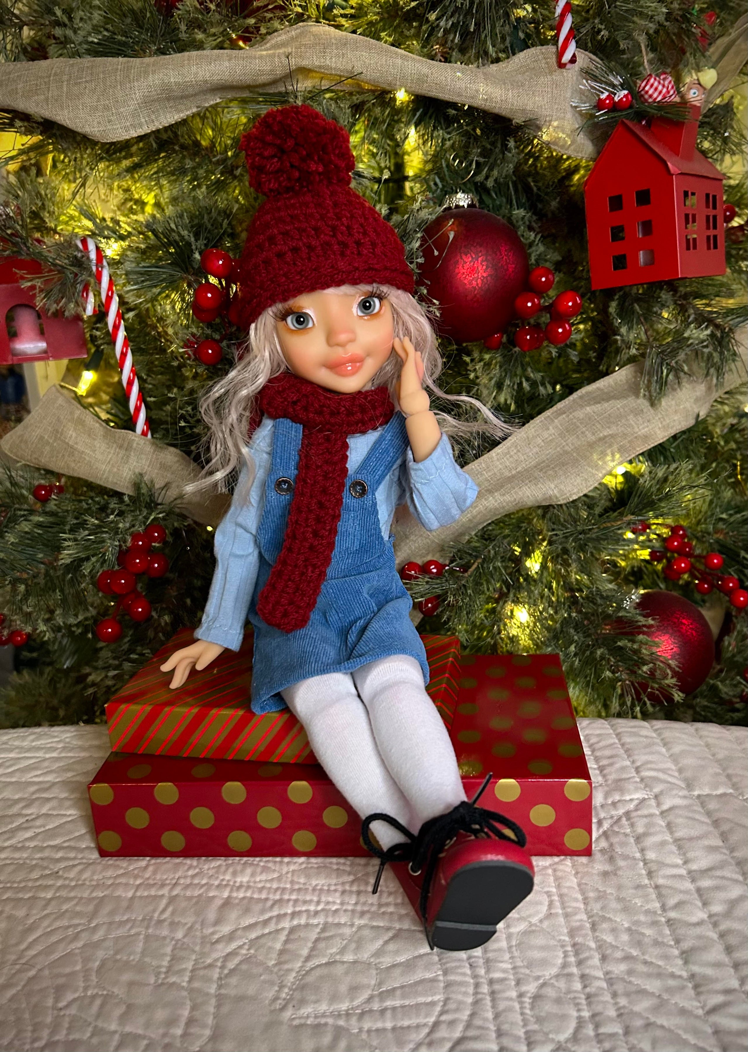Ava Full Set in Vanilla Spice Resin | Anderson Art Dolls