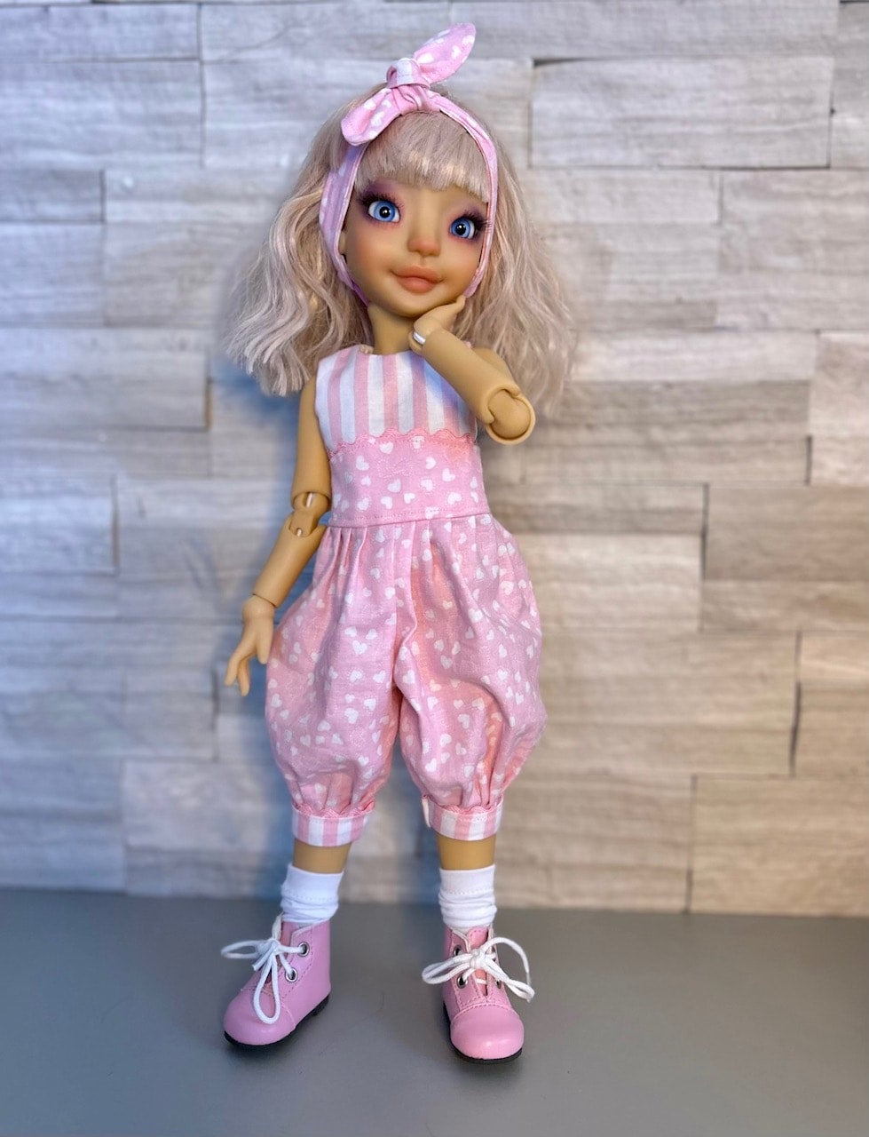 Ava Full Set in Vanilla Spice Resin | Anderson Art Dolls