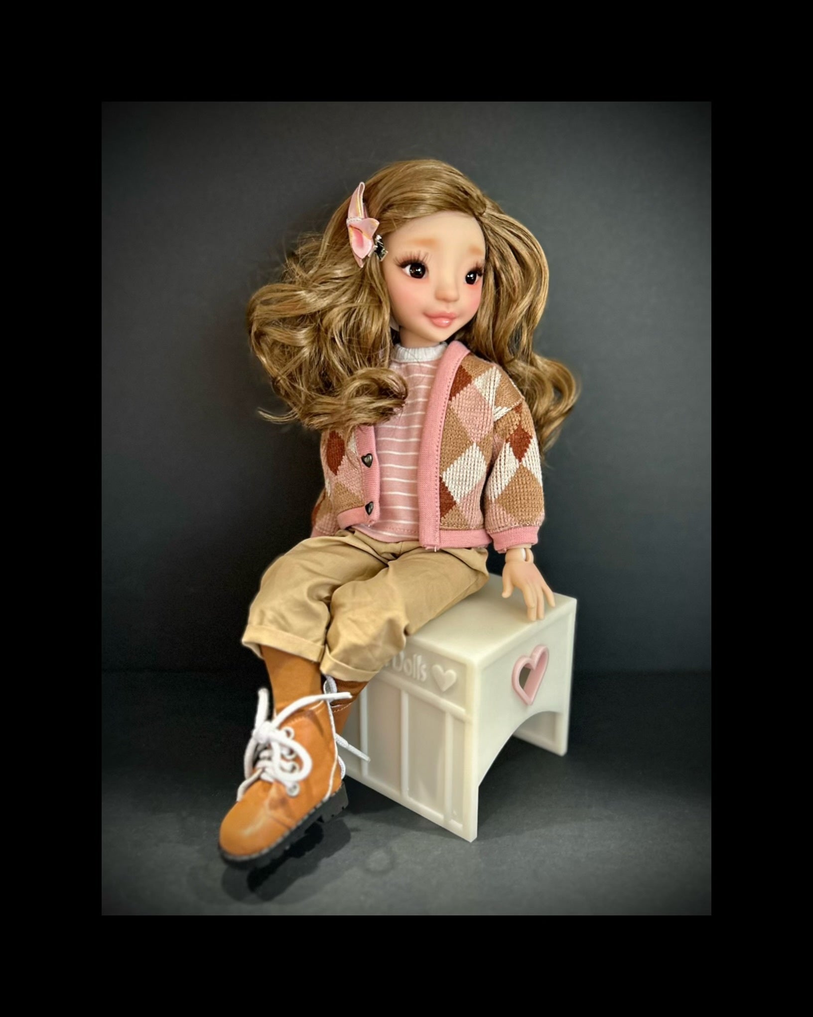 12 Inch, Ava Full Set in Vanilla Resin | Anderson Art Dolls